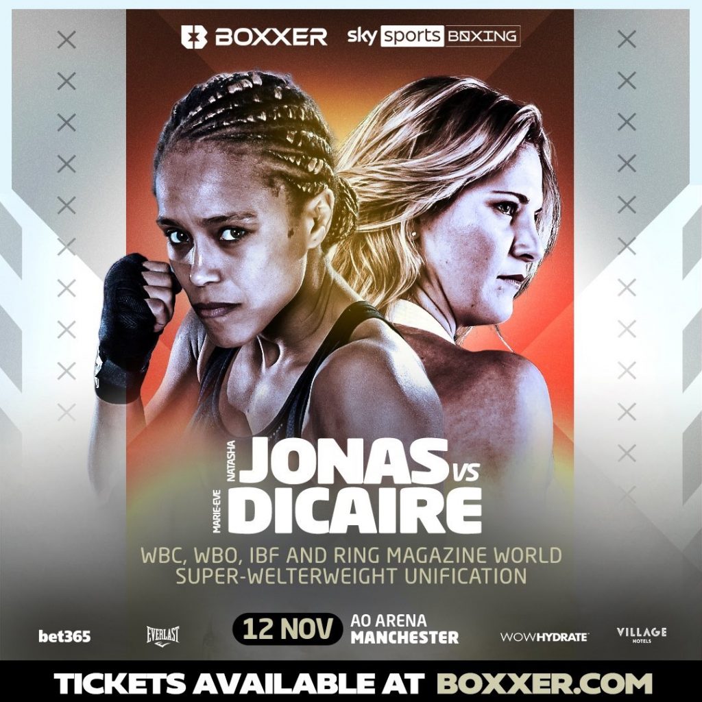 Tasha fight poster - Gallagher's Boxing Gym